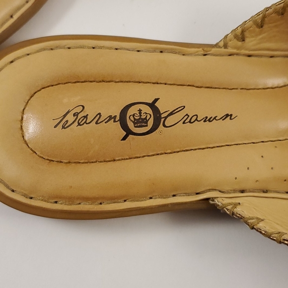Born | Shoes | Born Crown Bronze Sandals With Tie Leather | Poshmark
